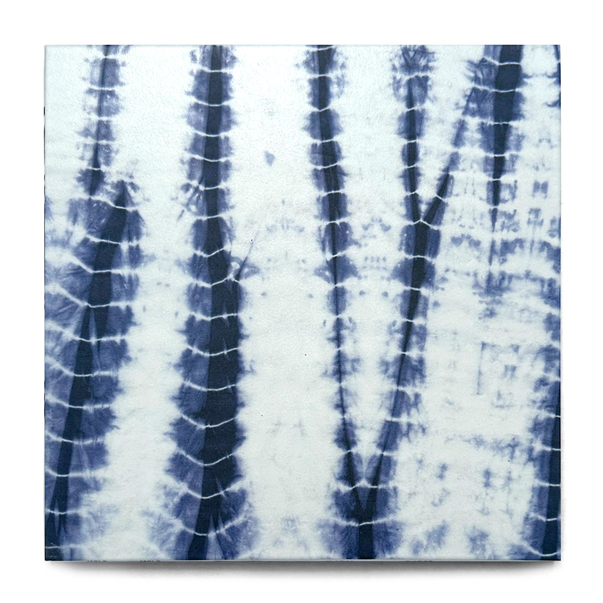 SECONDS | 12"x 12" Shibori in Indigo